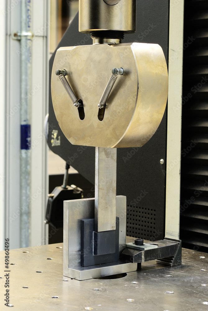 Jig fixture for test shear stress specimen on tensile testing m foto de ...