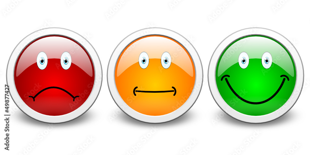 smiley vektor set Stock-Vektorgrafik | Adobe Stock