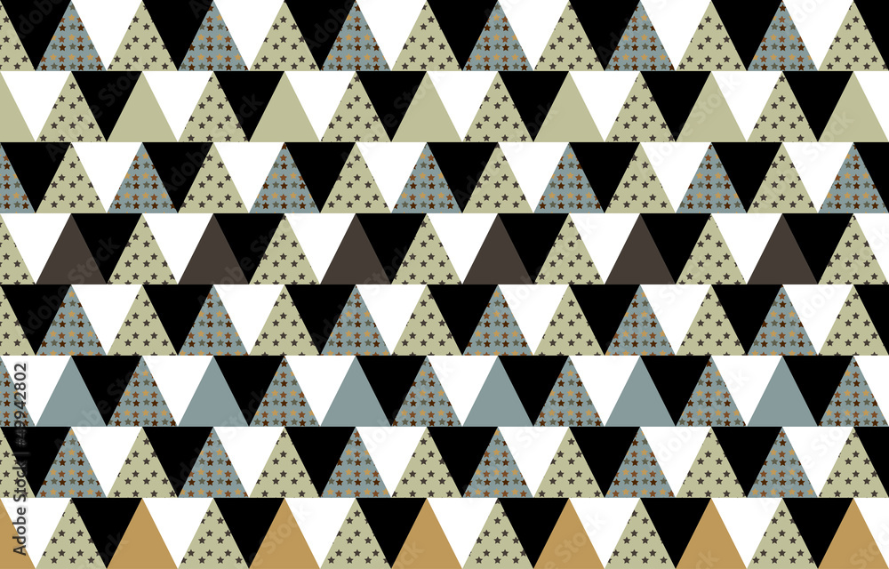 triangle wall mural wallpaper | Muraledesign.com