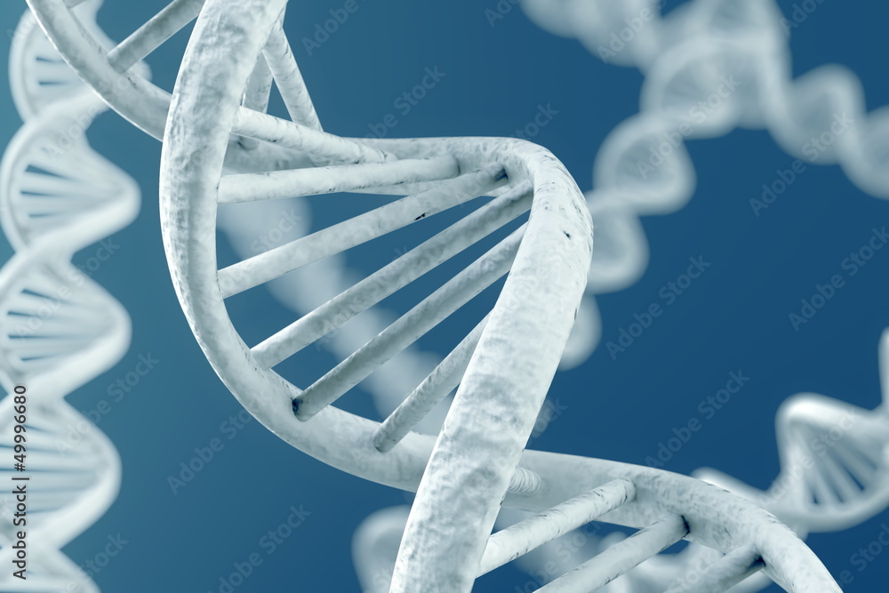 DNA Magnification Stock Photo | Adobe Stock