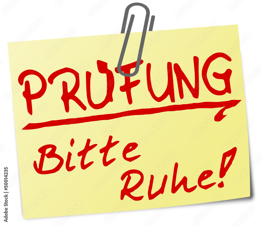 Prüfung Ruhe Notiz #130302-svg01 Stock-Vektorgrafik | Adobe Stock