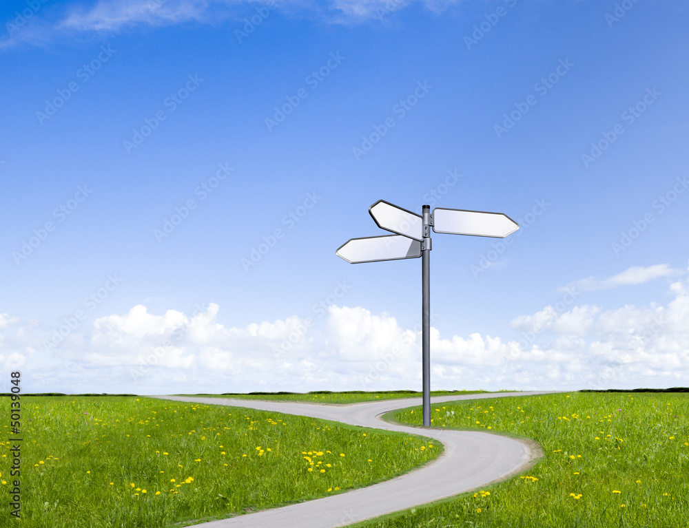 Wegweiser Stock-Foto | Adobe Stock