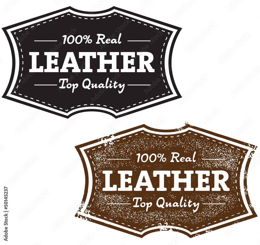 Real Leather Logo