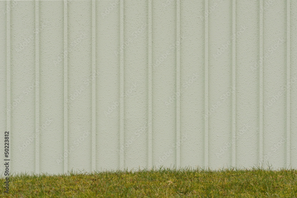 Blechwand Stock-Foto | Adobe Stock