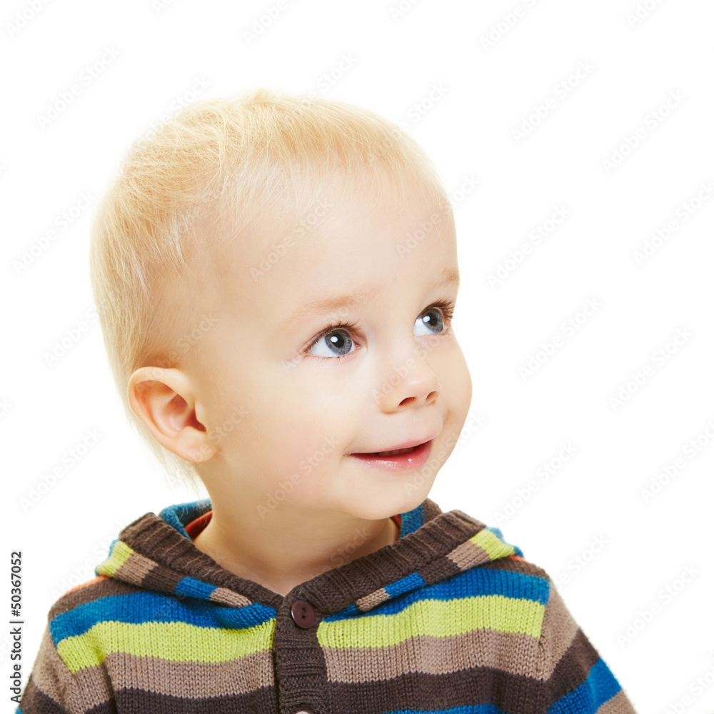 Lächelndes glückliches Kleinkind Stock Photo | Adobe Stock