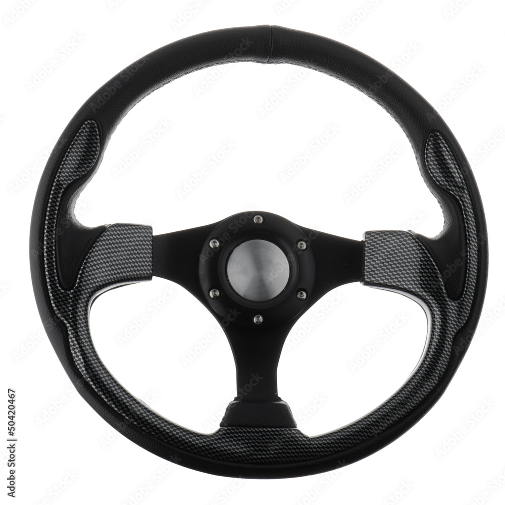 Steering wheel Stock Photo | Adobe Stock
