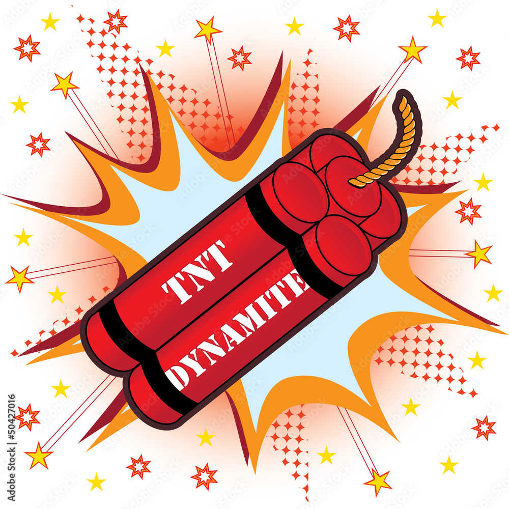 Tnt dynamite vector Stock Vector | Adobe Stock