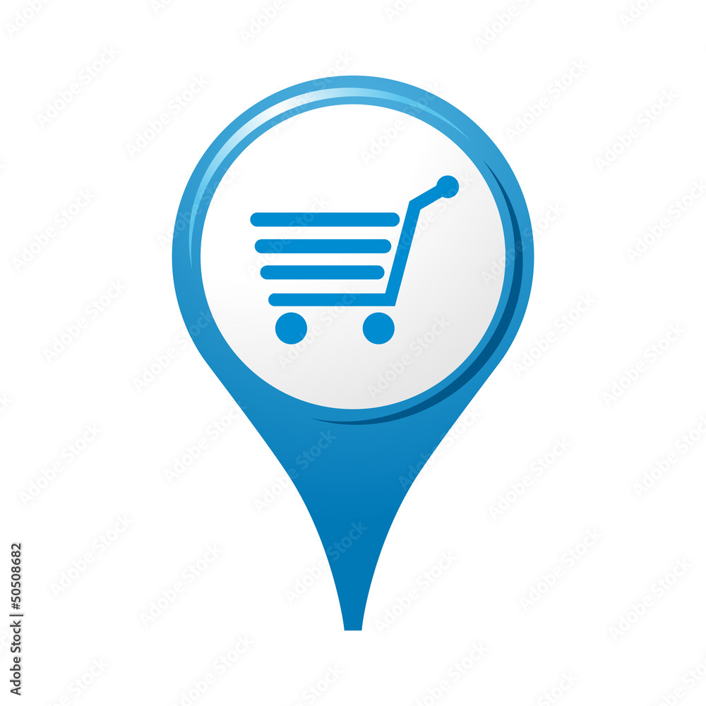 icône, symbole, logo, caddy Stock Vector | Adobe Stock