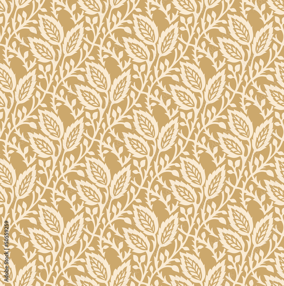 Seamless golden invitation card background Stock Vector | Adobe Stock