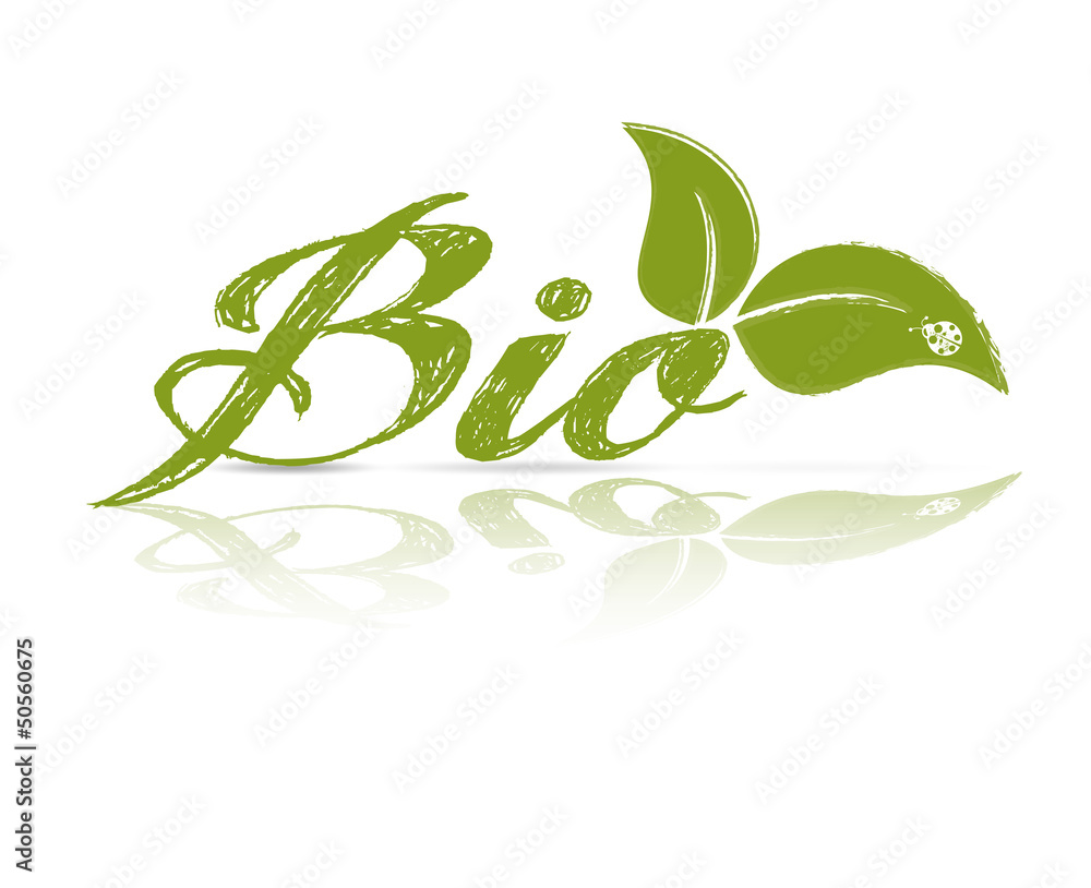 logo bio nature Stock Vector | Adobe Stock