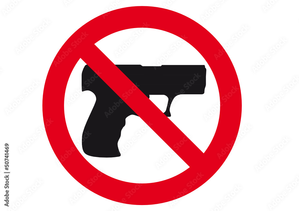 waffenverbot, waffen verboten Stock Vector | Adobe Stock