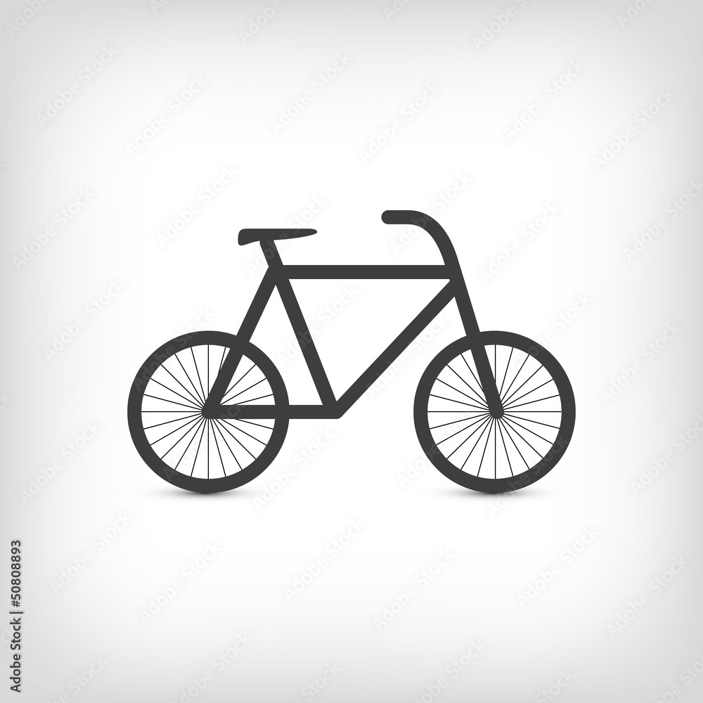 Fahrrad Logo Stock-Vektorgrafik | Adobe Stock