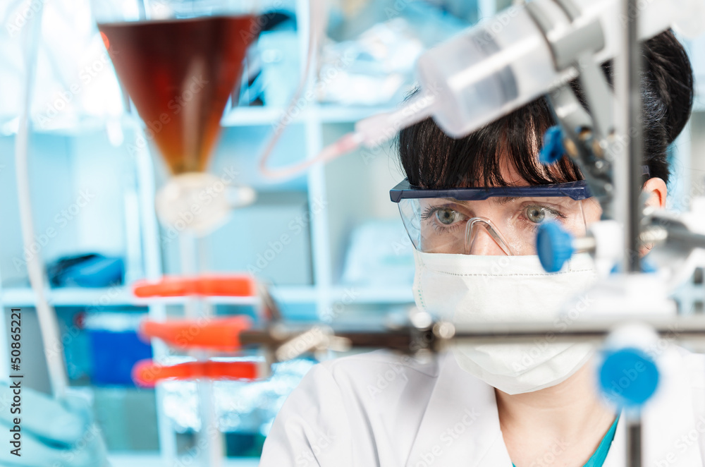 Laborantin Stock Photo | Adobe Stock