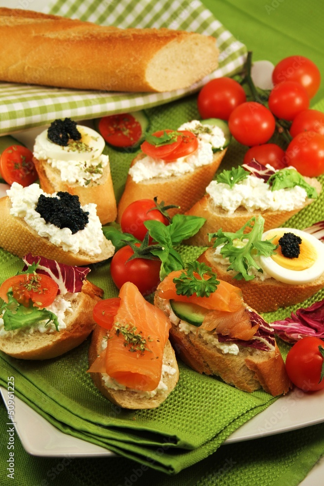 belegte Brote Stock-Foto | Adobe Stock