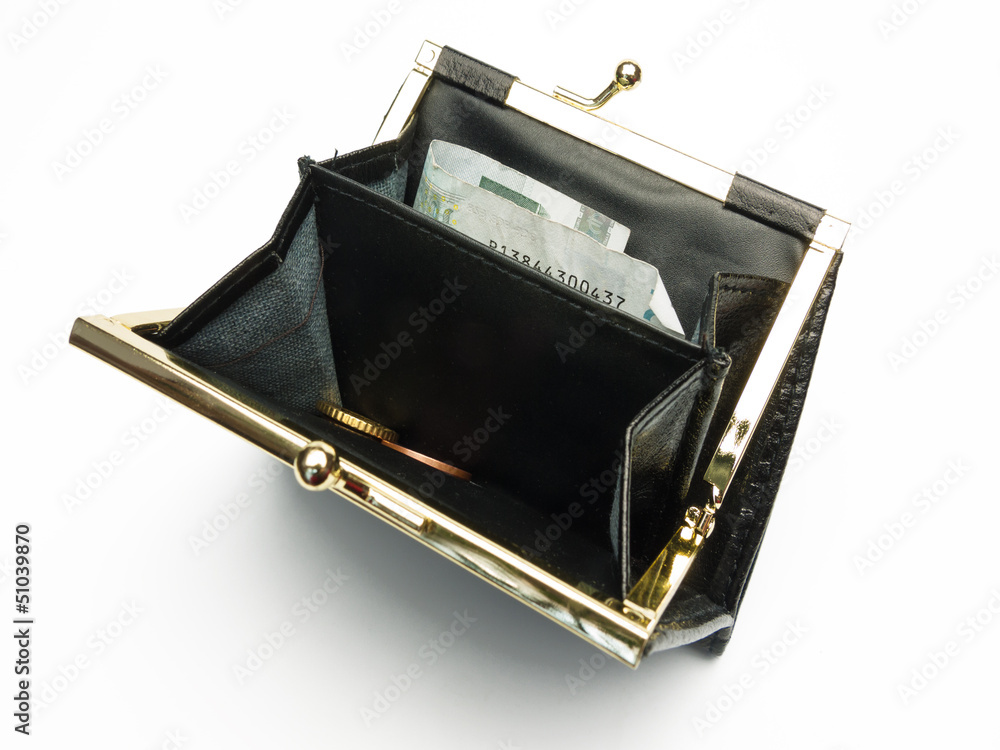 Leeres Portemonnaie Stock-Foto | Adobe Stock