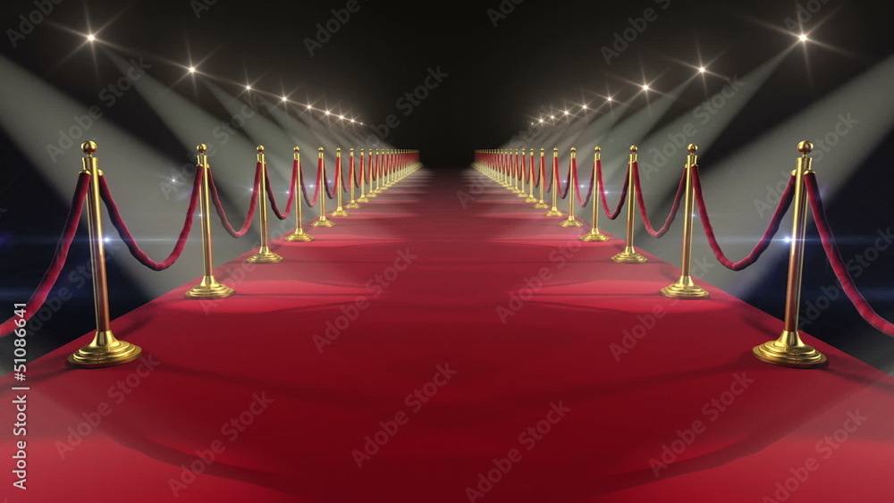 Red Carpet. Looped animation. HD 1080. Stock Video | Adobe Stock