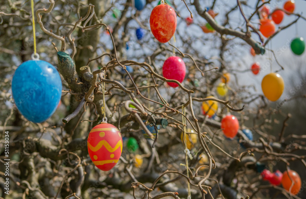 Osterbaum Stock-Foto | Adobe Stock