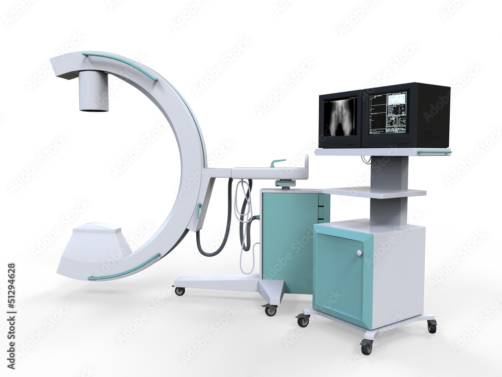 C Arm X-Ray Machine Scanner Stock Photo | Adobe Stock