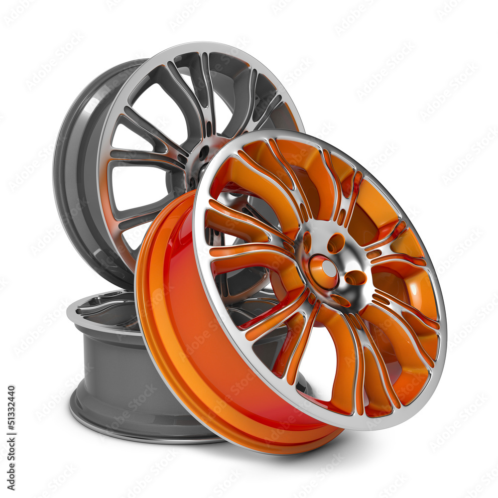 Car Rims. Stock Illustration | Adobe Stock