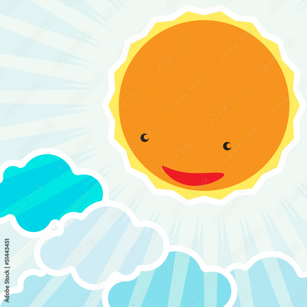 Sunrise Stock Vector | Adobe Stock