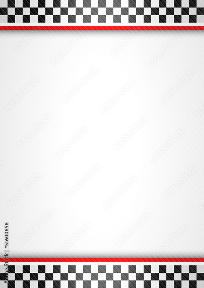 Racing background, vertical Stock Vector | Adobe Stock