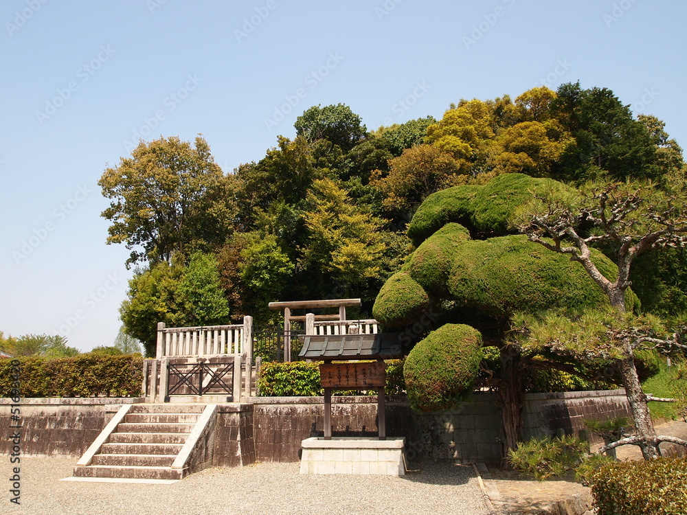 Foto de Mausoleum of Emperor Temmu and Empress Jito in Asuka - Japan do ...