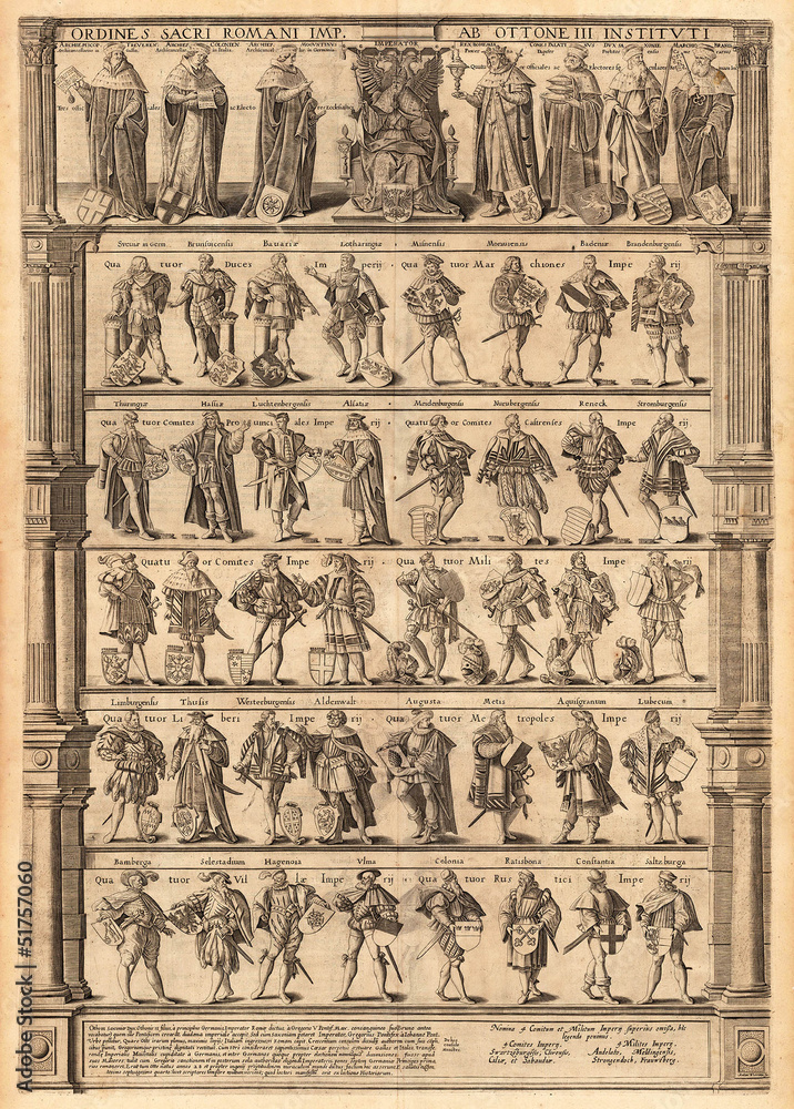 Emperors of the Holy Roman Empire Stock Photo | Adobe Stock