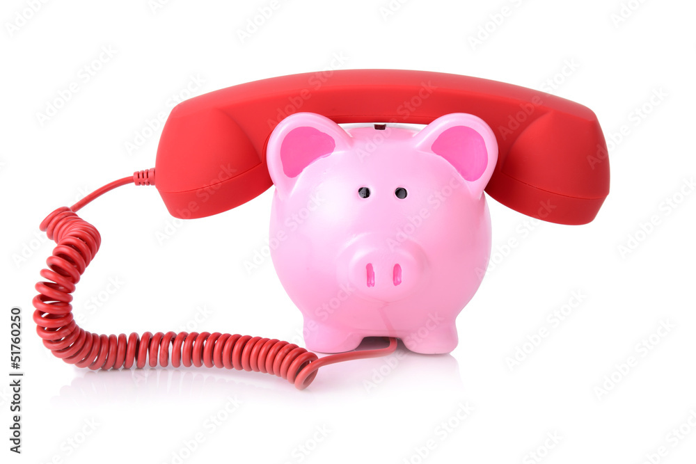 telephone banking Stock Photo | Adobe Stock