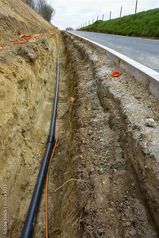 Conduite en polyéthylène Stock Photo | Adobe Stock