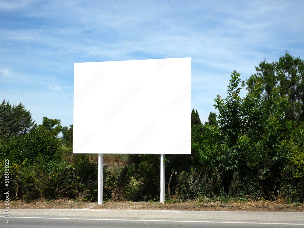 panneau publicitaire Stock Photo | Adobe Stock