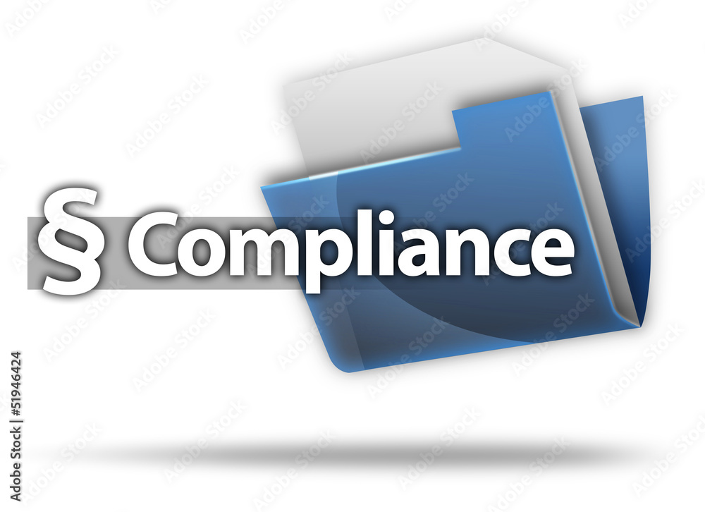 3D Style Folder Icon "Compliance" Stock Illustration | Adobe Stock