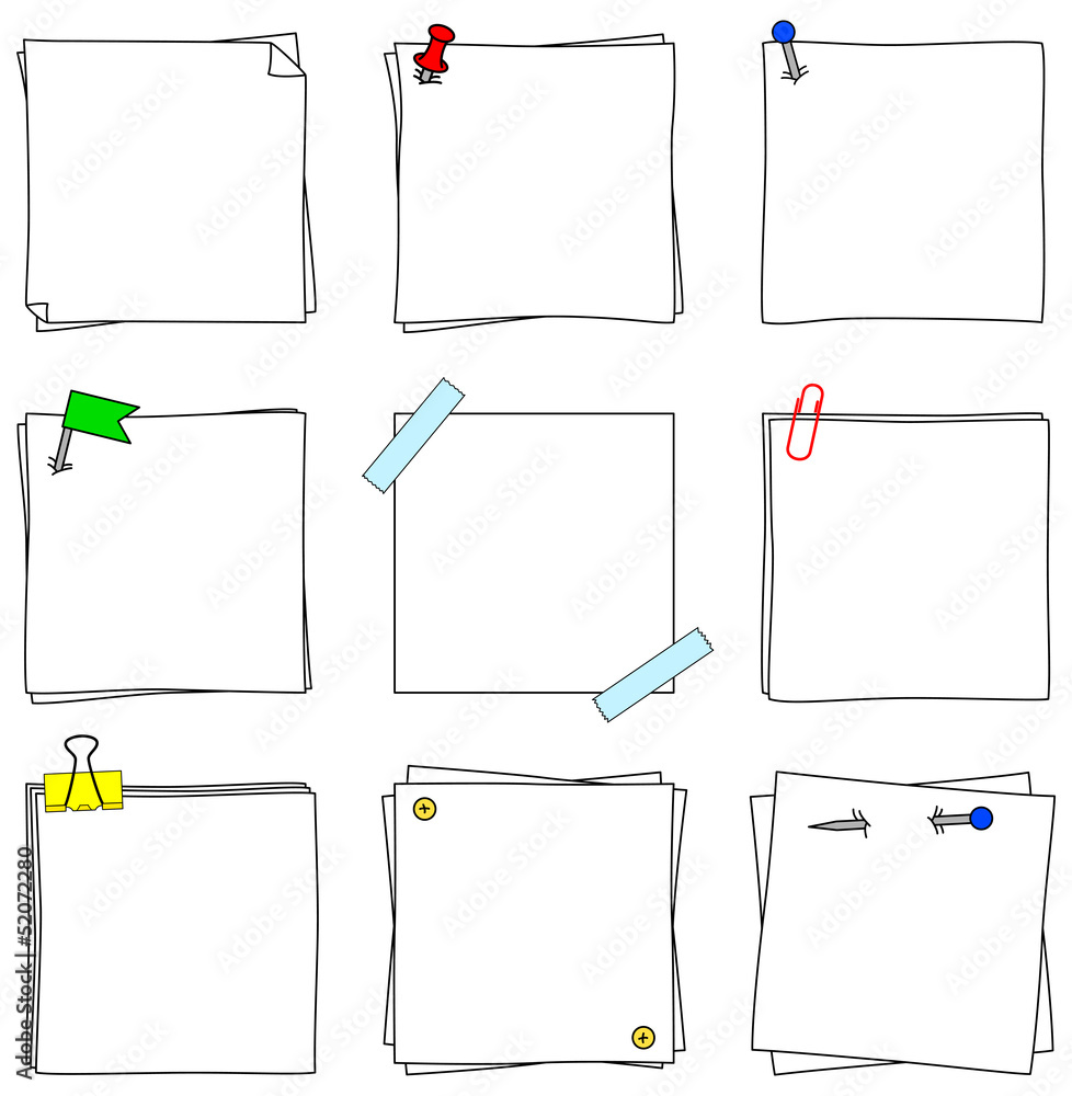 Notiz zettel clip art, 100+ kostenlose Zettel & Notizzettel Illustrationen