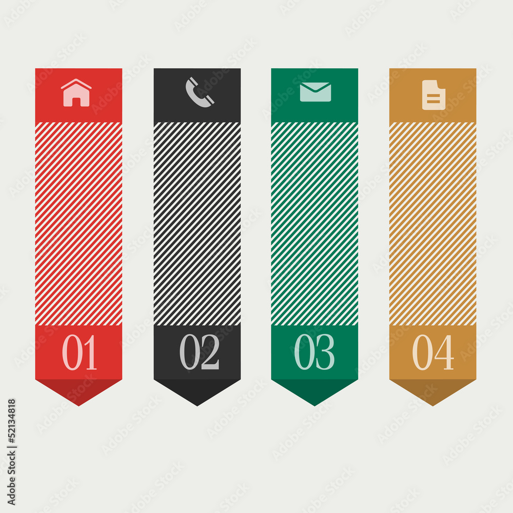 Vertical design template infographics Stock Vector | Adobe Stock
