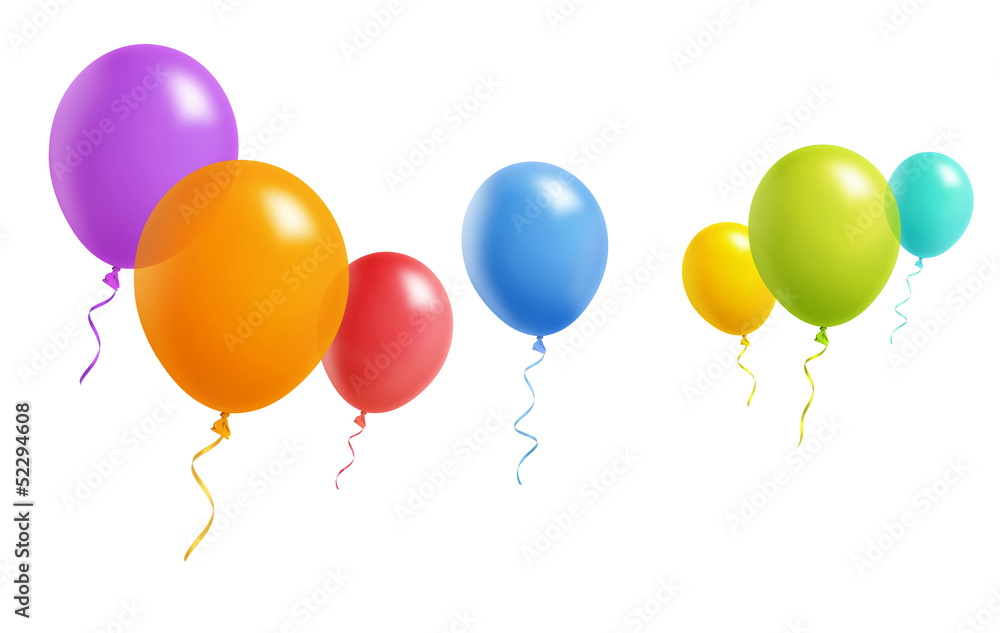 Luftballons Stock-Foto | Adobe Stock