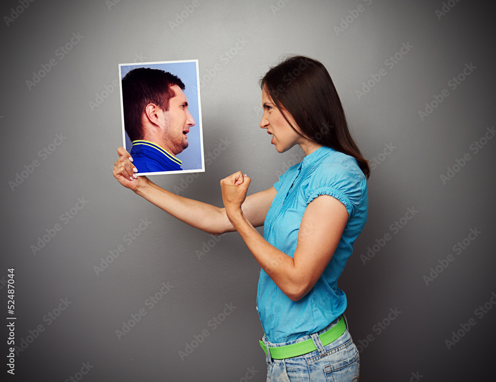 Woman Scared Of Man