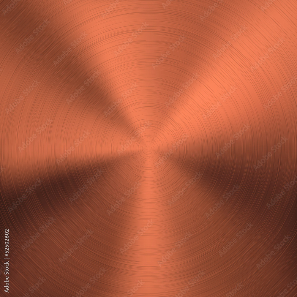 Gold Metal Background with Circular Texture Stock Vector | Adobe Stock