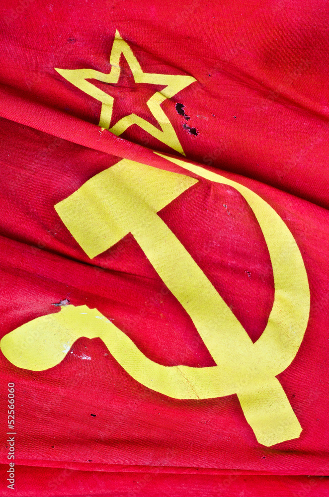 soviet flag Stock Photo | Adobe Stock
