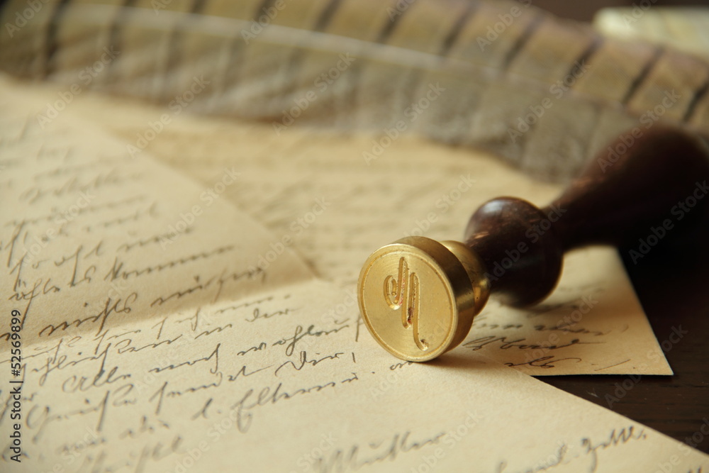 alter brief Stock-Foto | Adobe Stock