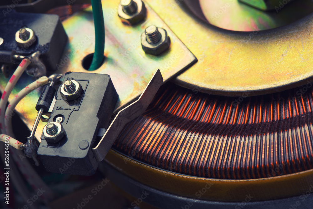 Electrical transformer Stock Photo | Adobe Stock