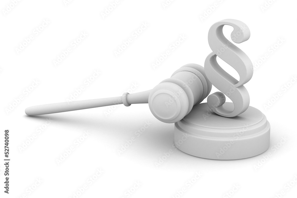 White Paragraph Hammer Stock-Illustration | Adobe Stock