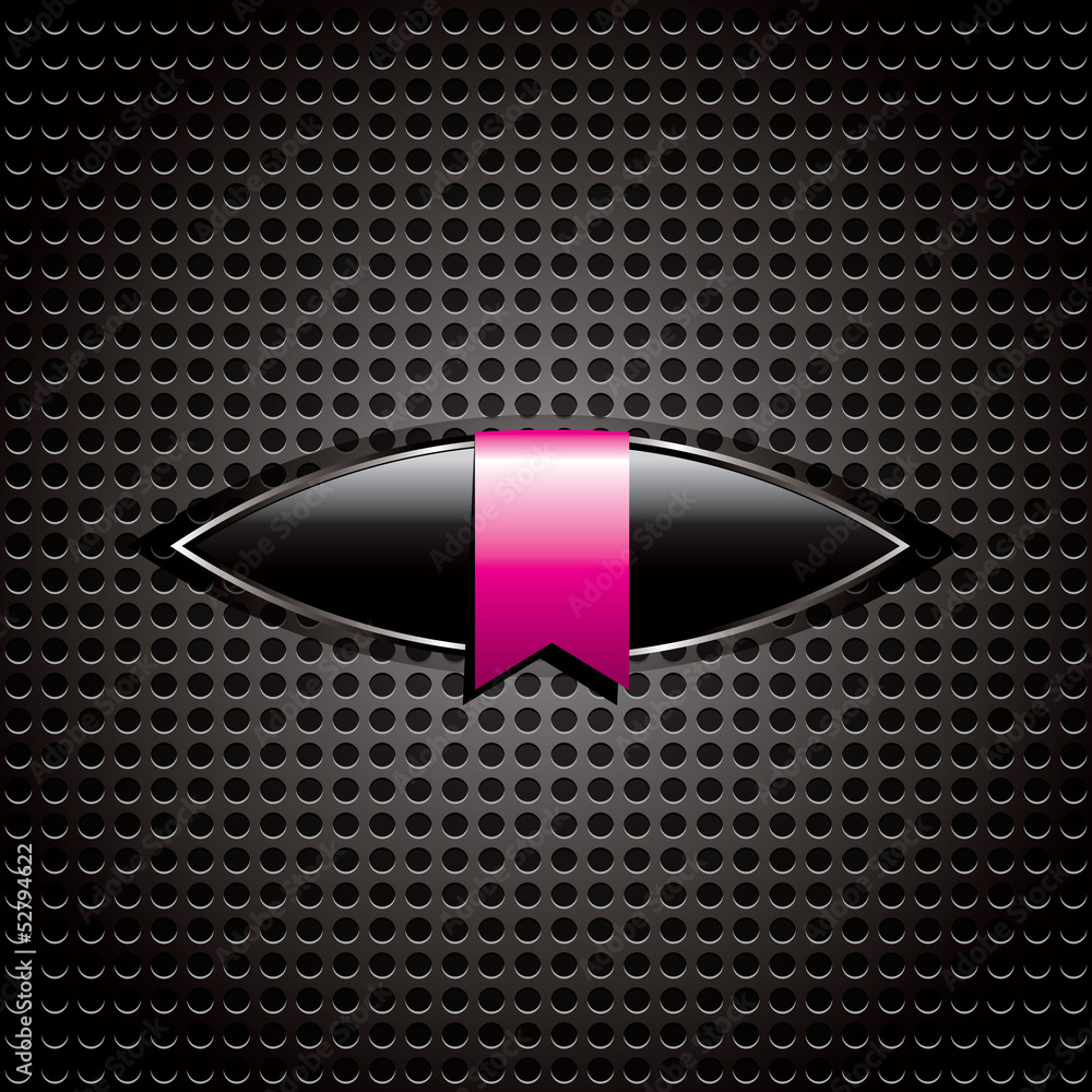 black blank web button with glow and shadow Stock Vector | Adobe Stock