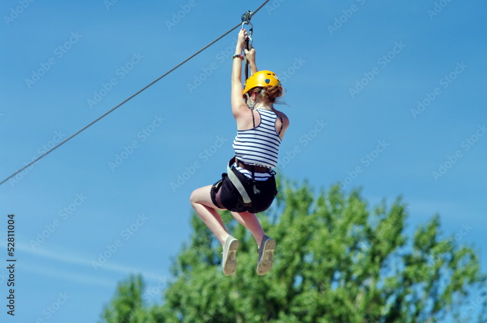 tyrolienne Photos | Adobe Stock