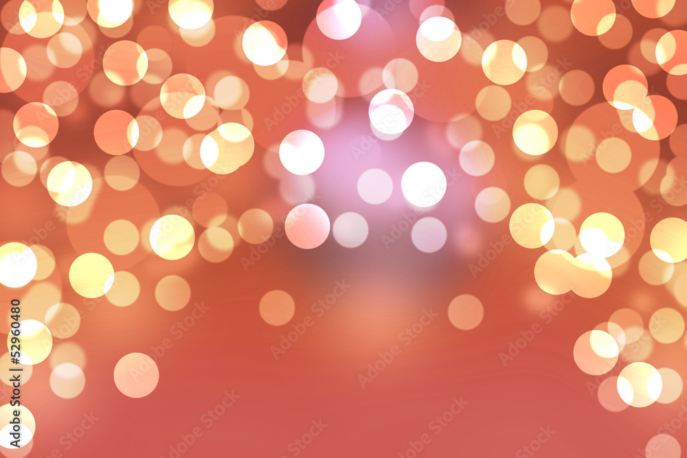 Red Bokeh Abstract Light Background Stock Illustration Adobe Stock