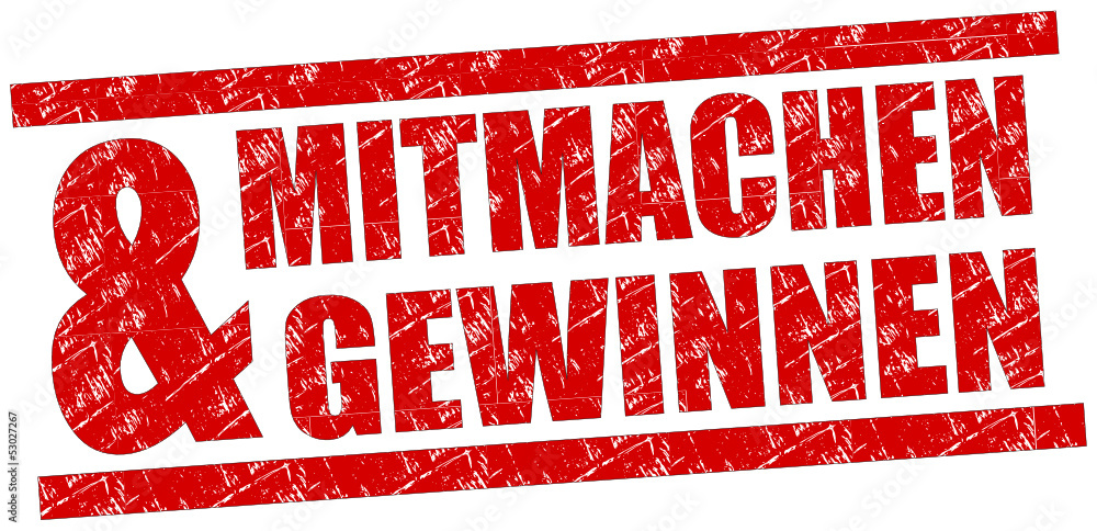 Mitmachen Gewinnen Stempel #130605-svg02 Stock Vector | Adobe Stock