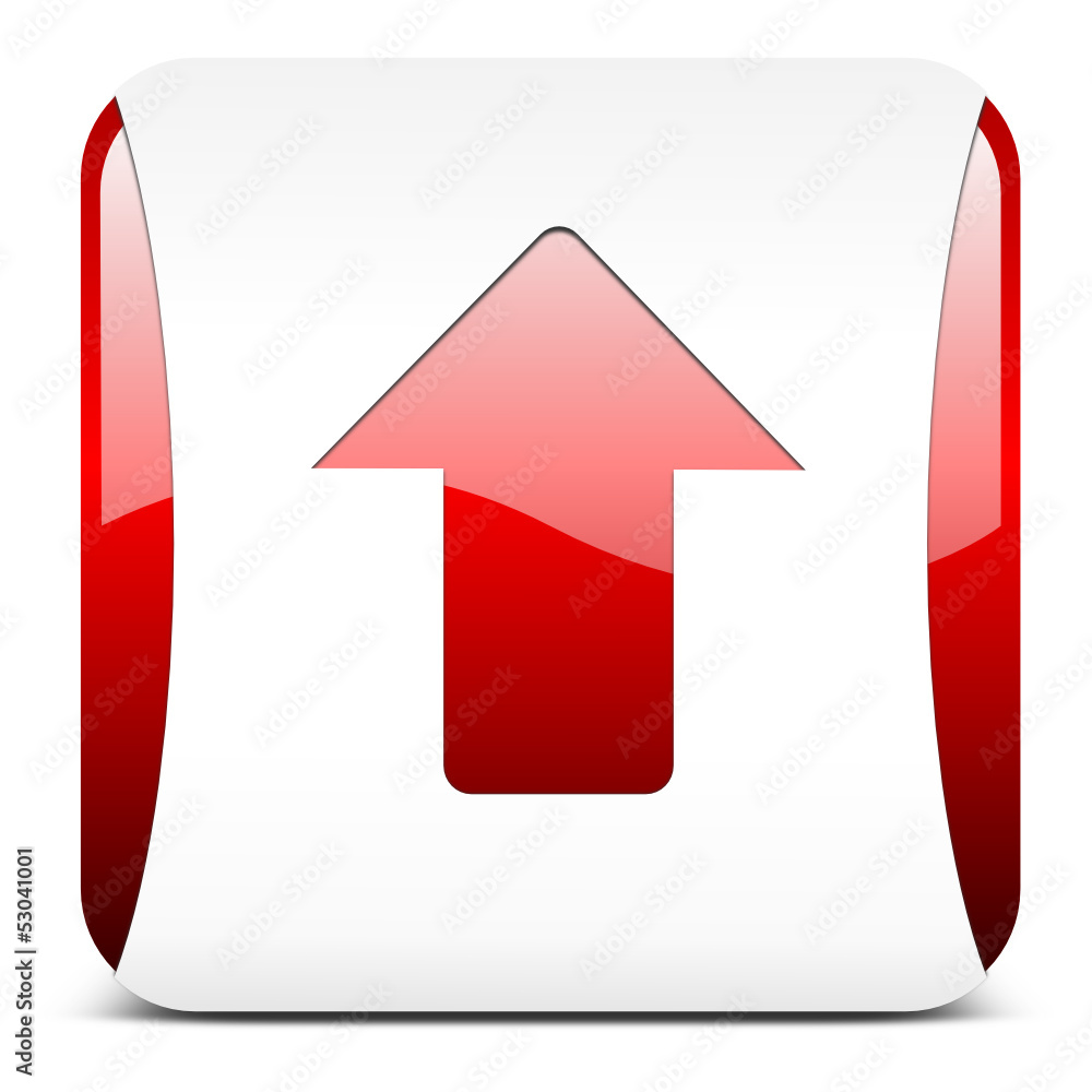 Pfeil hoch, upload Stock Vector | Adobe Stock