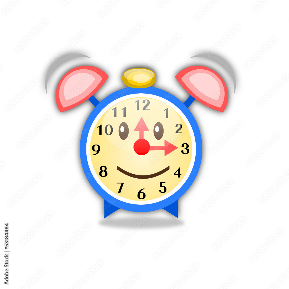 Animated Alarm Clock Clipart