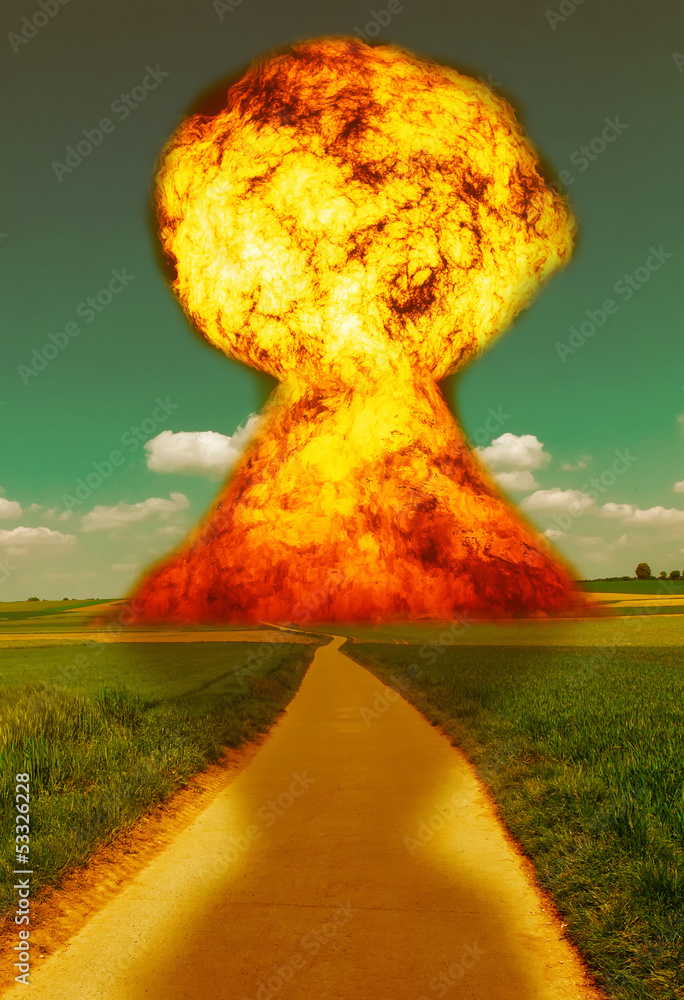 Atomexplosion Stock-Foto | Adobe Stock