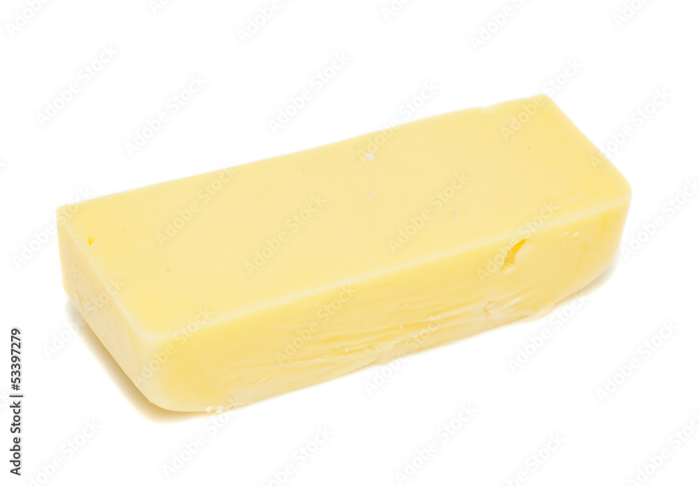 edam cheese isolated on white background Stock Photo | Adobe Stock