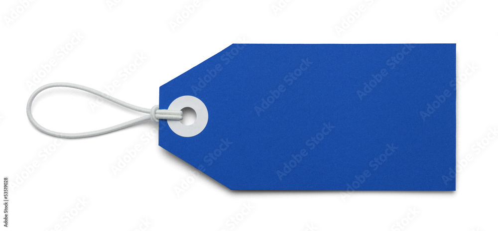 Blue Tag Stock Photo | Adobe Stock