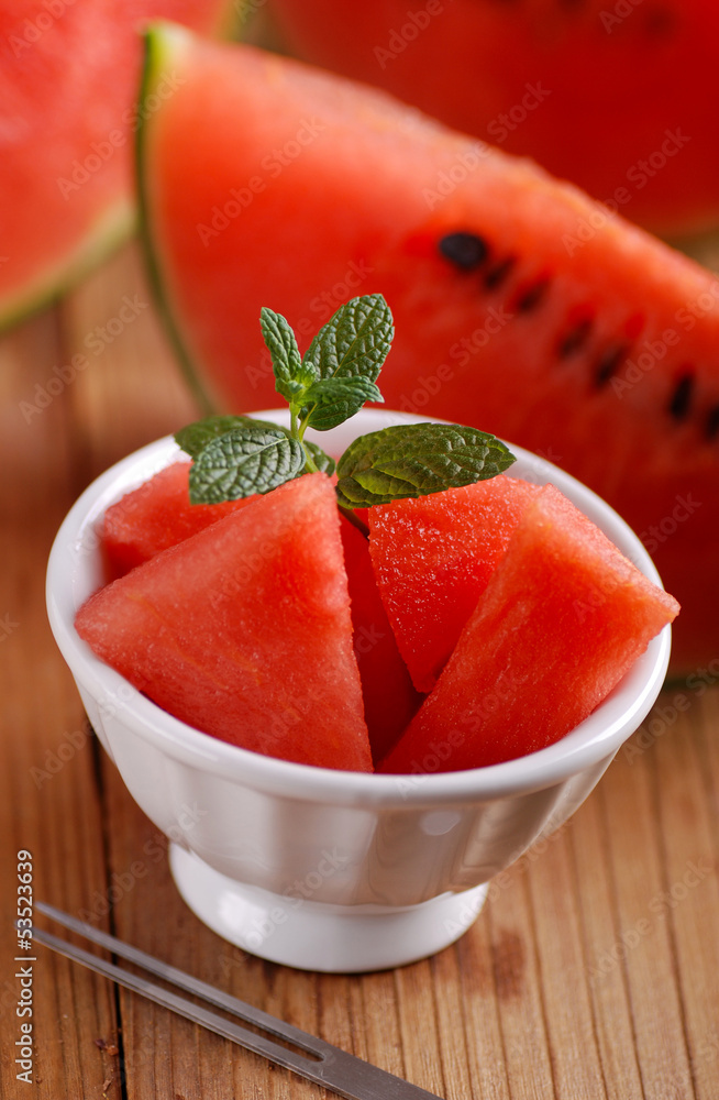 anguria rossa di sicilia biologica Stock Photo | Adobe Stock